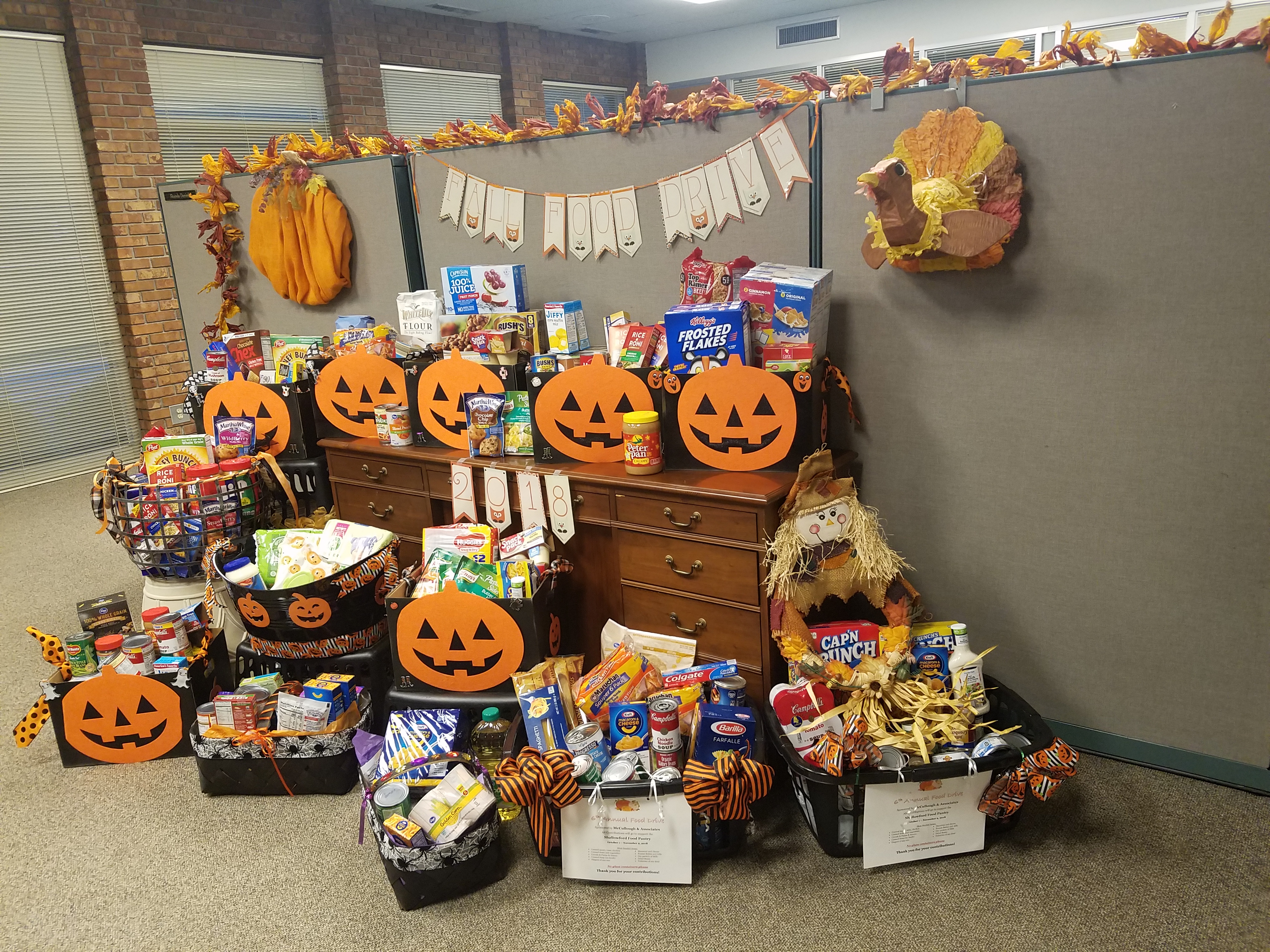 2018 Fall Food Drive – McCullough & Associates